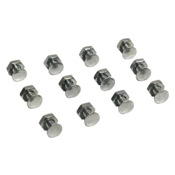 Locker Hardware 12 Pack - Nuts and Bolts for Metal Lockers | Lyon