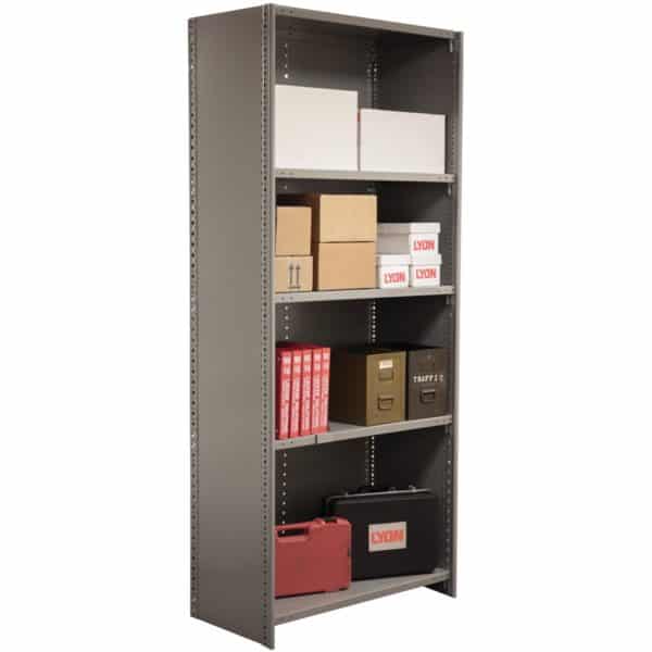 2000 Series Closed Steel Shelving Beaded Post Starter | Lyon