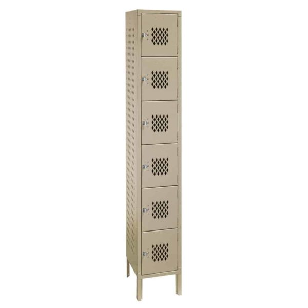 Ventilated Lockers - Vented Metal Commercial Gym Lockers | Lyon