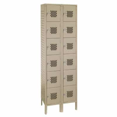 Ventilated Lockers - Vented Metal Commercial Gym Lockers | Lyon