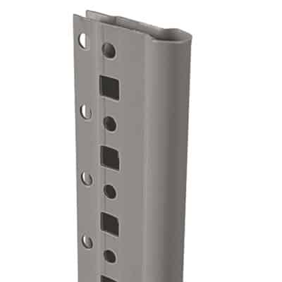 2000 Series Open Steel Shelving Beaded Post Starter | Lyon