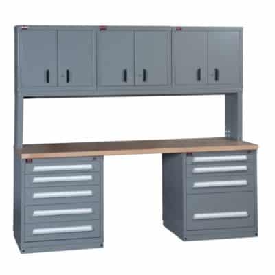 251WBC16 Industrial Workbench with Drawers - Concept 16 | Lyon