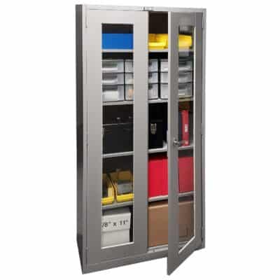 1291V Visible Storage Cabinet - Metal Cabinet with Shelves | Lyon