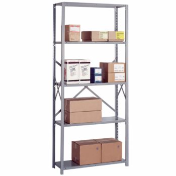 Open Shelving Units - Industrial Steel Open Storage Shelves | Lyon