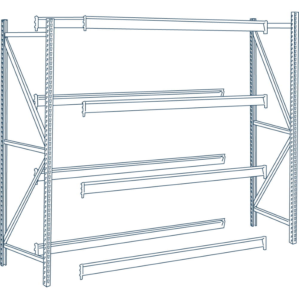 Bulk Storage Rack Components | Lyon