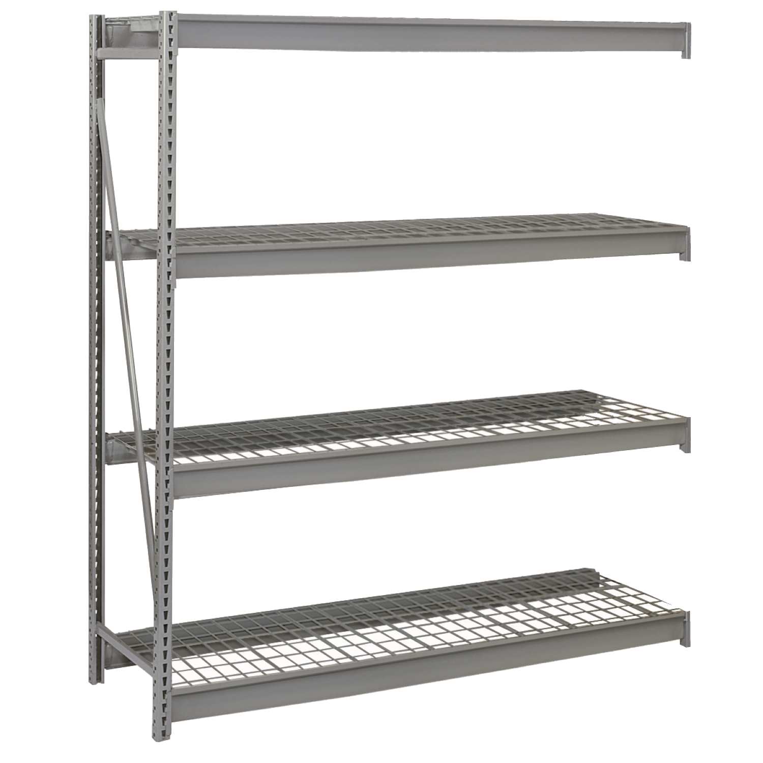 67335W Bulk Storage Rack Add-On with Galvanized Wire Decking | Lyon