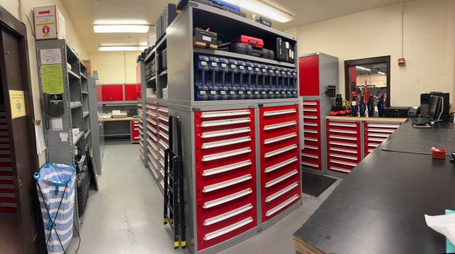 Lyon's Modular Cabinet Installation for a Technical College