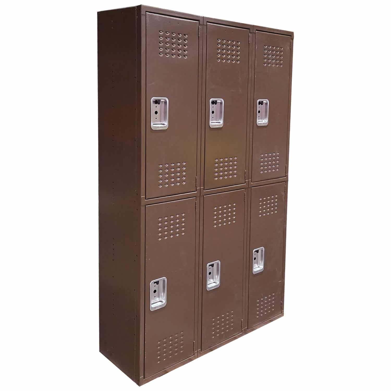 9AN52523WIMS Standard Steel Double Tier Lockers 3 Wide | Lyon