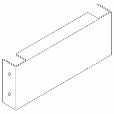 Zee Base Ends - 4"h Base for Lockers Without Legs | Lyon