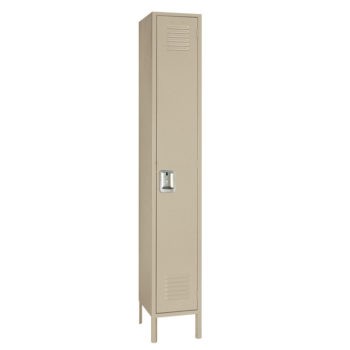 Standard Steel Single Tier Lockers - 1 Wide | Lyon