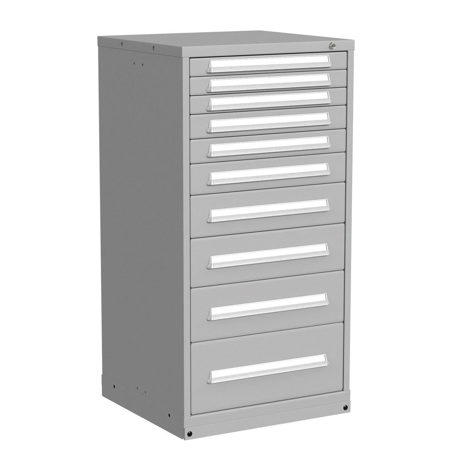 10 Drawer Modular Cabinet, 30 inch Wide Eye-Level Height | Lyon ...