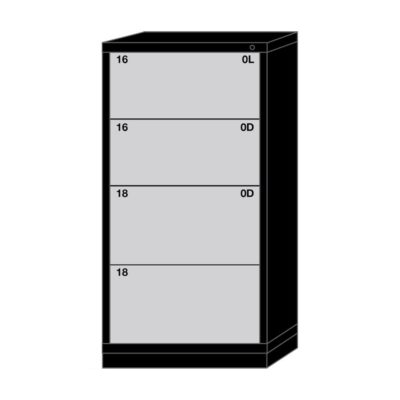 6830301014I Modular Drawer Cabinet - High Density Storage | Lyon