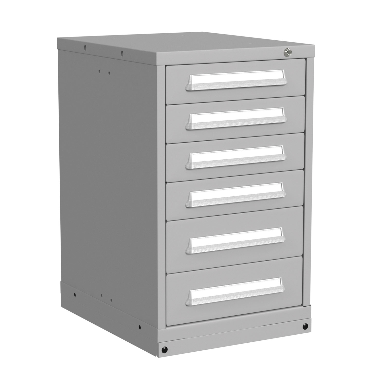 6 Drawer Modular Cabinet, 22 inch Wide Mid-Range Height | Lyon (4022301016)