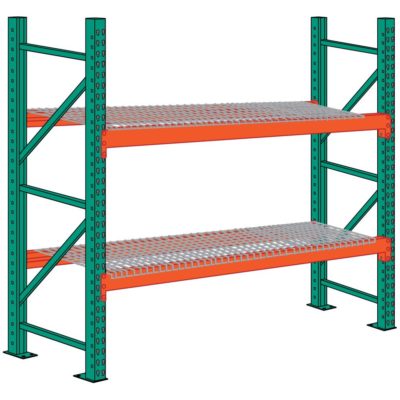 SWD096042096 Pallet Racking Starter with Wire Decking | Lyon