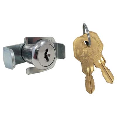 Replacement Lock with Keys for Cabinets & Shelving | Lyon (NF7040)