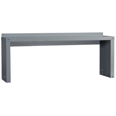 72 inch Wide Hardwood Top Centered Cabinet Industrial Workbench | Lyon