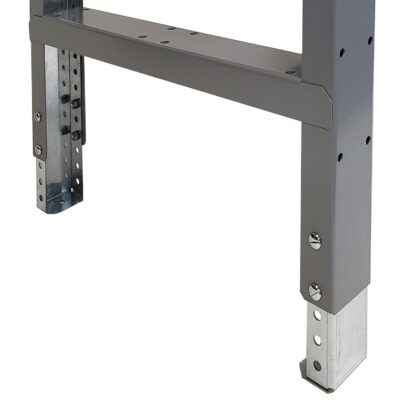 Adjustable Workbench With Painted Steel Top | Lyon